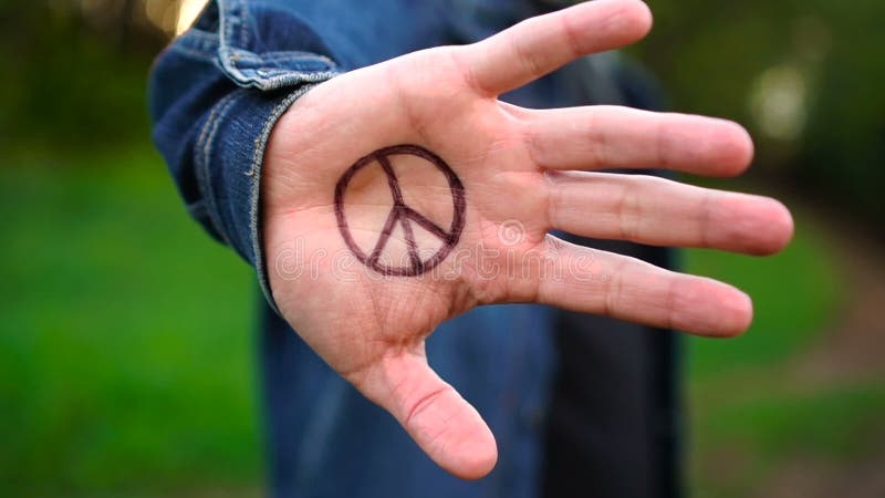 Hand with the Symbol Y on the Palm: Question Mark Stock Video - Video ...