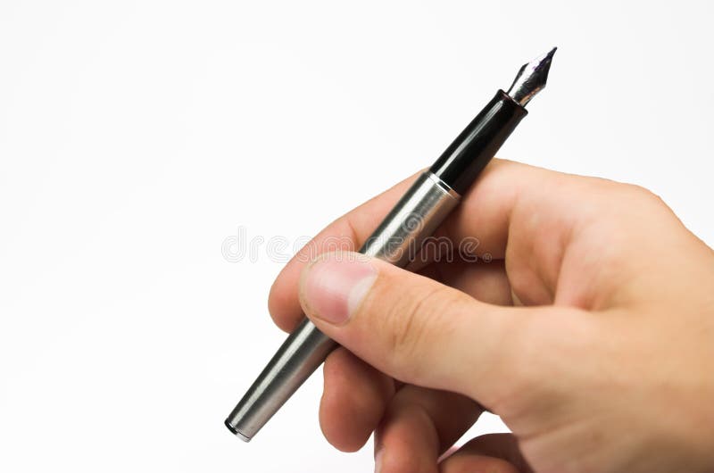 Hand With Pen Picture. Image: 1332659