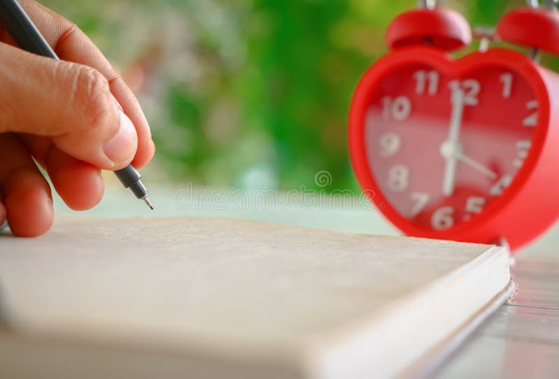 Hand and pen stock image. Image of journalist, attention - 91951423