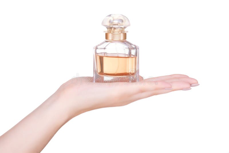 Hand with perfume stock photo. Image of design, abstract - 11246216