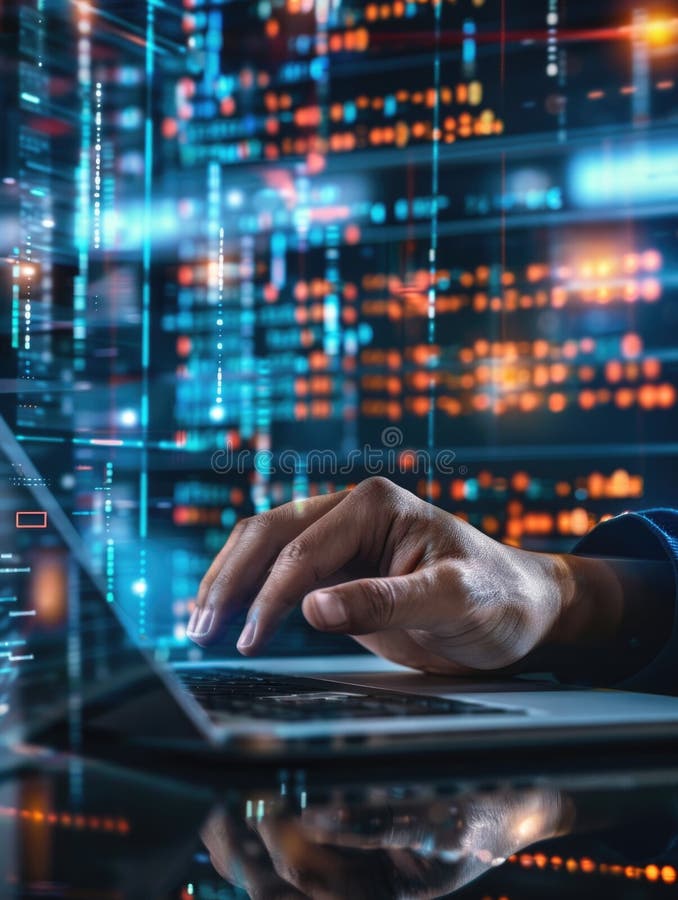 Cyber Security Technology stock photo. Image of warfare - 363994358