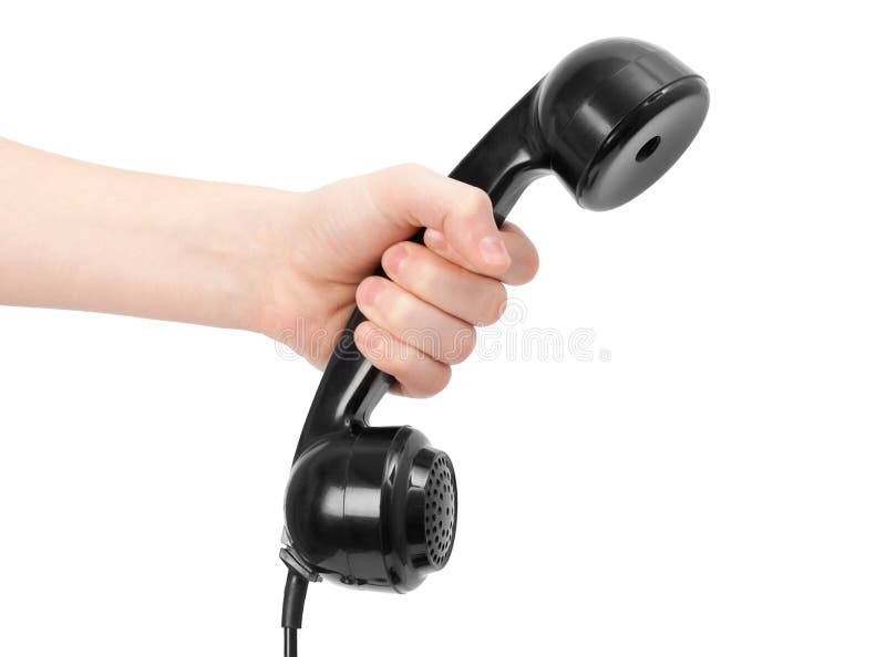 Hand and phone stock photo. Image of isolation, businesspeople - 318456