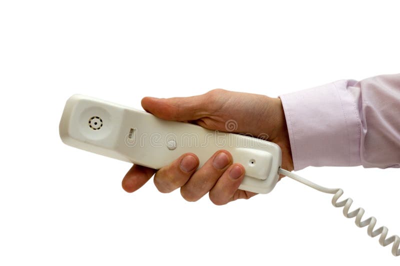 Telephone Handset stock photo. Image of business, communication - 4010712