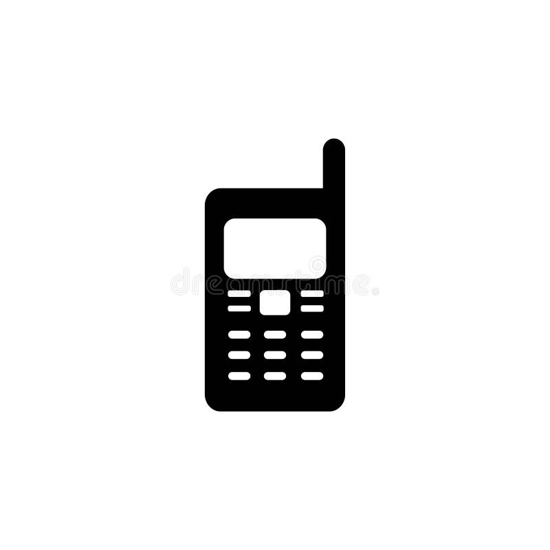 Hand Phone Logo Icon Vector Stock Illustration - Illustration of ...