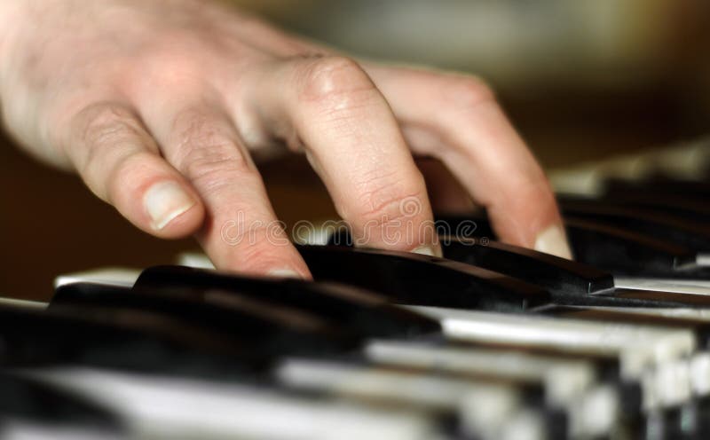 Pianist hand stock photo. Image of hand, lesson, music - 18026840