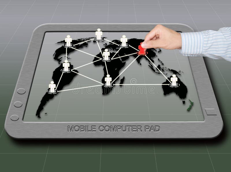 Hand Select on /off Touch Screen Stock Photo - Image of point, choose ...