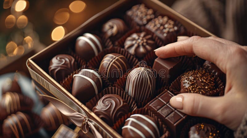Hand Picking Chocolates Stock Photos - Free & Royalty-Free Stock Photos ...