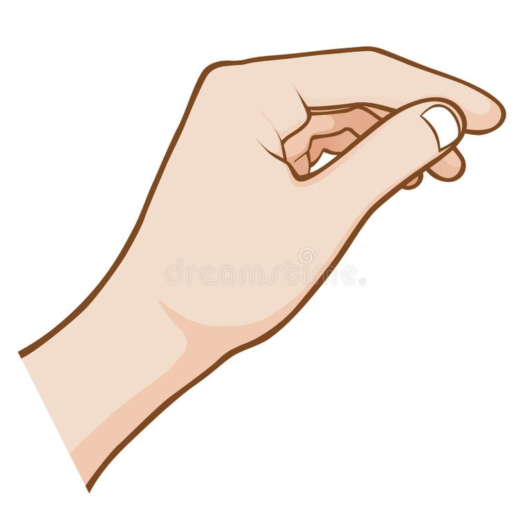 Hand Picking Something Stock Illustrations – 189 Hand Picking Something ...