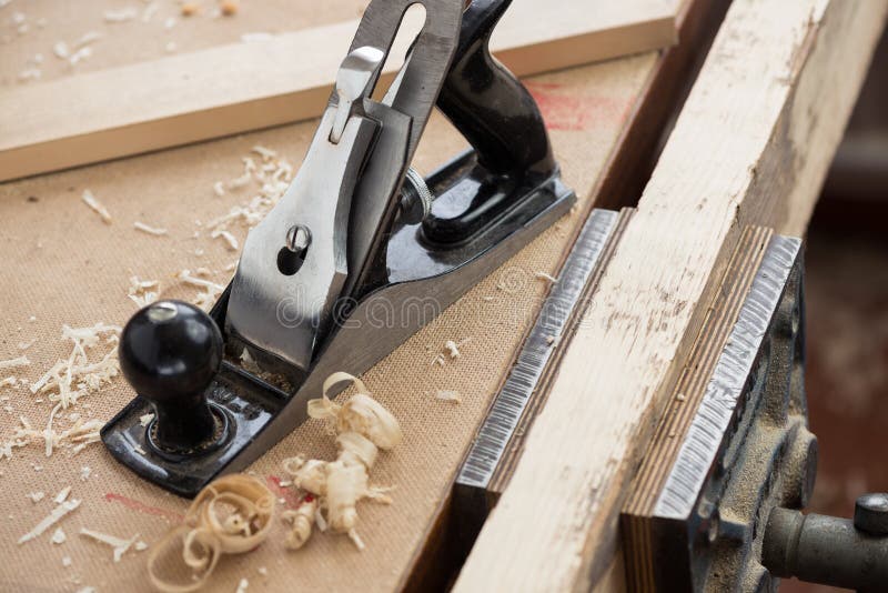Hand plane for woodworking stock image. Image of manual - 73725593