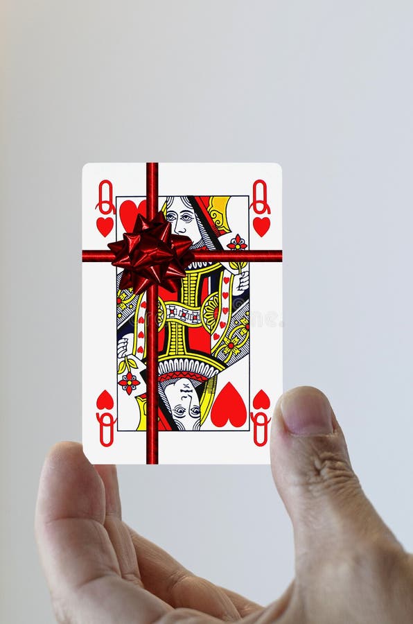 Queen Of Hearts Playing Card Template