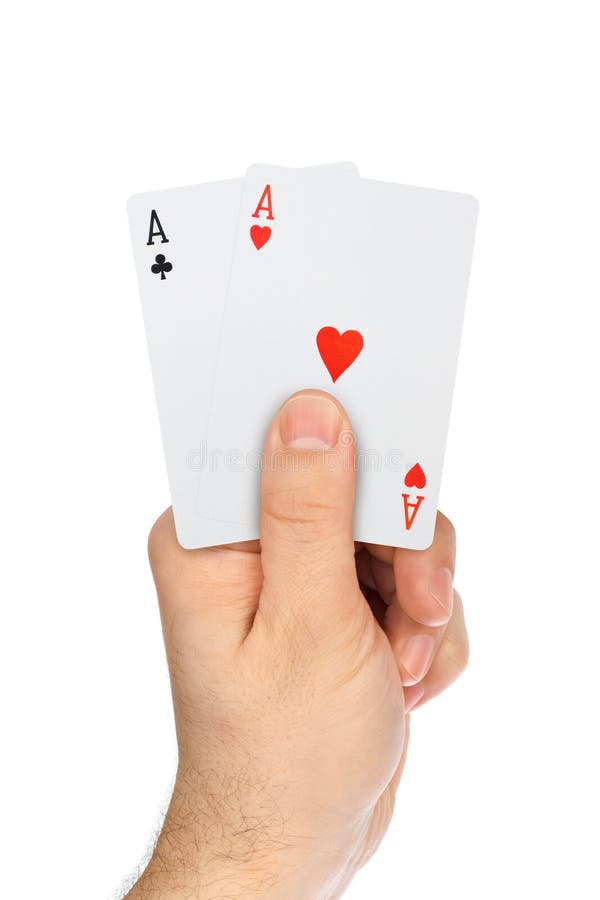 Hand with playing cards stock photo. Image of currency - 2186226