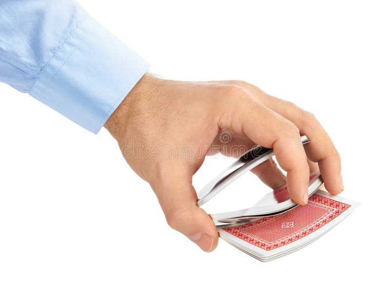 Hand and playing cards stock photo. Image of gamble, magic - 50870904