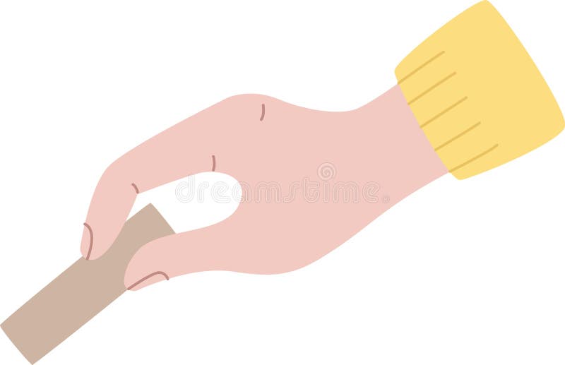 Hand Playing Tower Game stock vector. Illustration of stack - 328413032