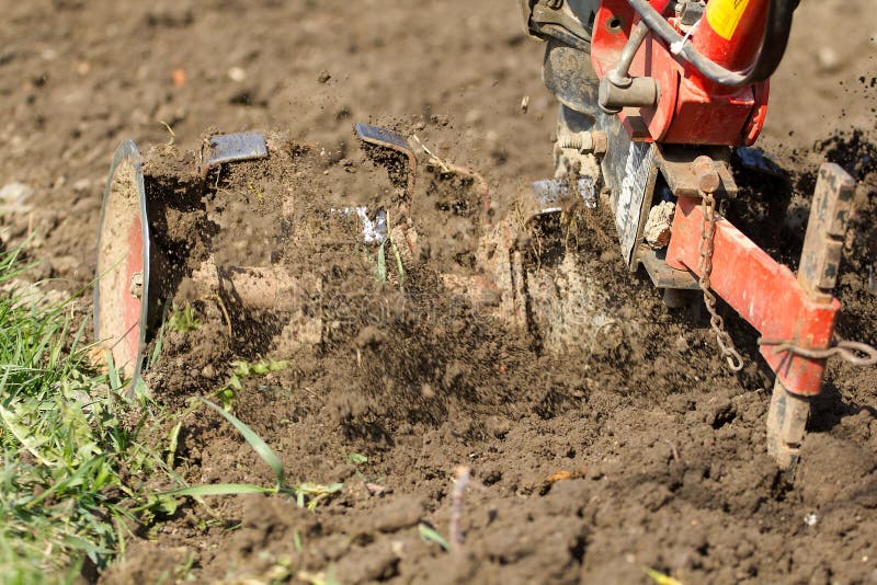 Hand plowing. stock image. Image of equipment, industry - 53005843
