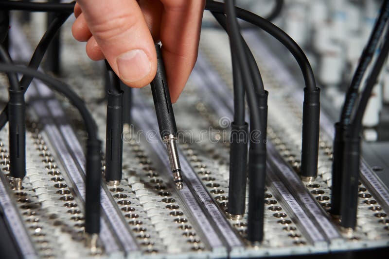 Electronic Piano Keyboard for Studio Recording Midi Keys Stock Image ...