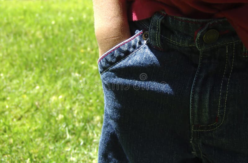 Hand in Pocket stock image. Image of pocket, metaphor, clothes - 6647