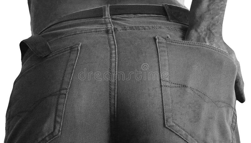 Hand in the Pocket of an Army Uniform Stock Photo - Image of forces ...