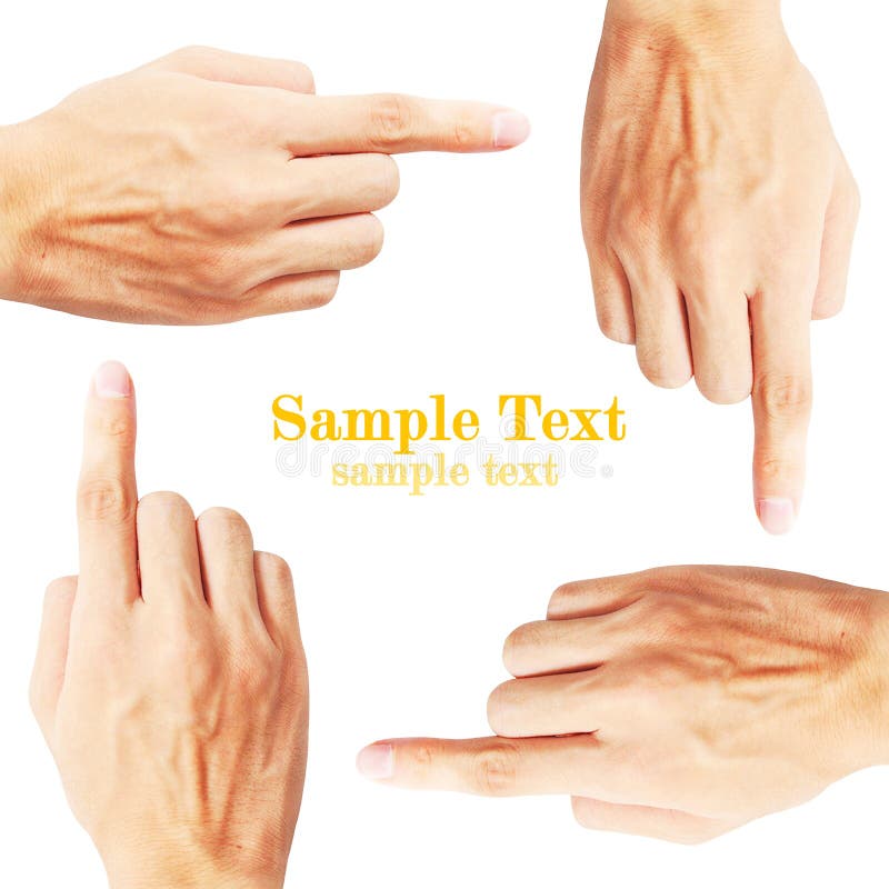 Hand point stock photo. Image of communication, isolated - 21036060