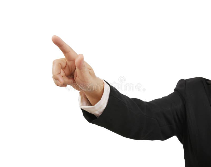 Show hand point stock photo. Image of thailand, white - 22153236
