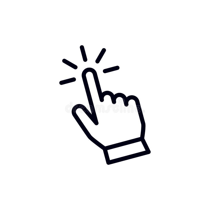Smooth Hand Cursor Icon