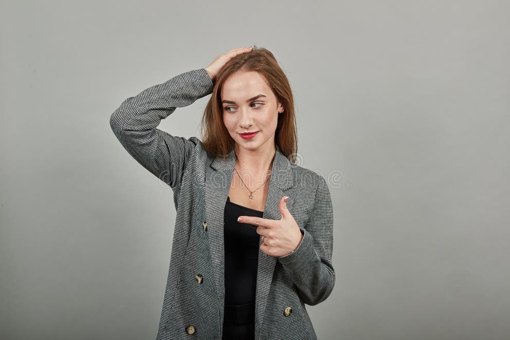 Hand Pointer with Forefinger Pointing Forward. Index Finger To Show ...