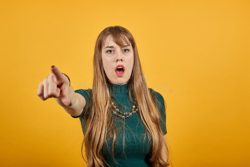 Hand Pointer with Forefinger Pointing Forward. Index Finger To Show ...