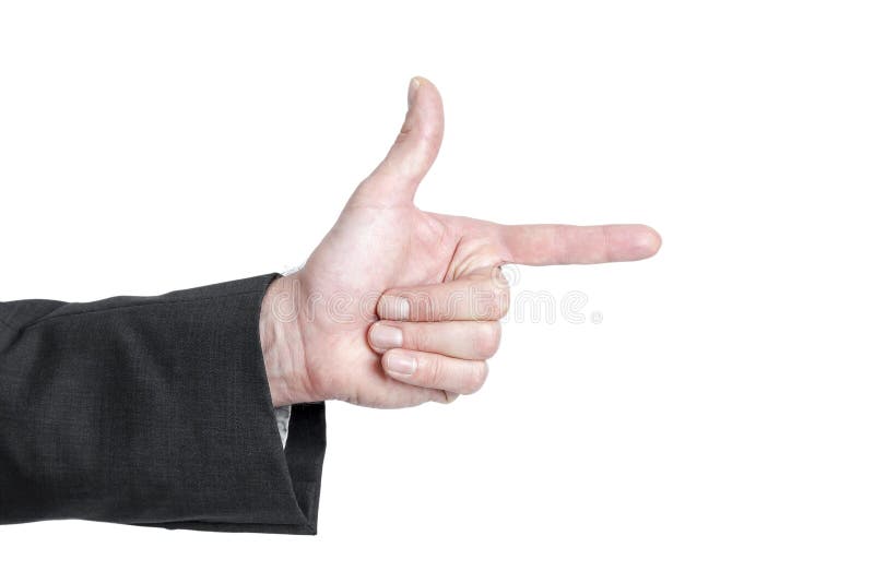 Hand pointing stock image. Image of male, happy, color - 26680965