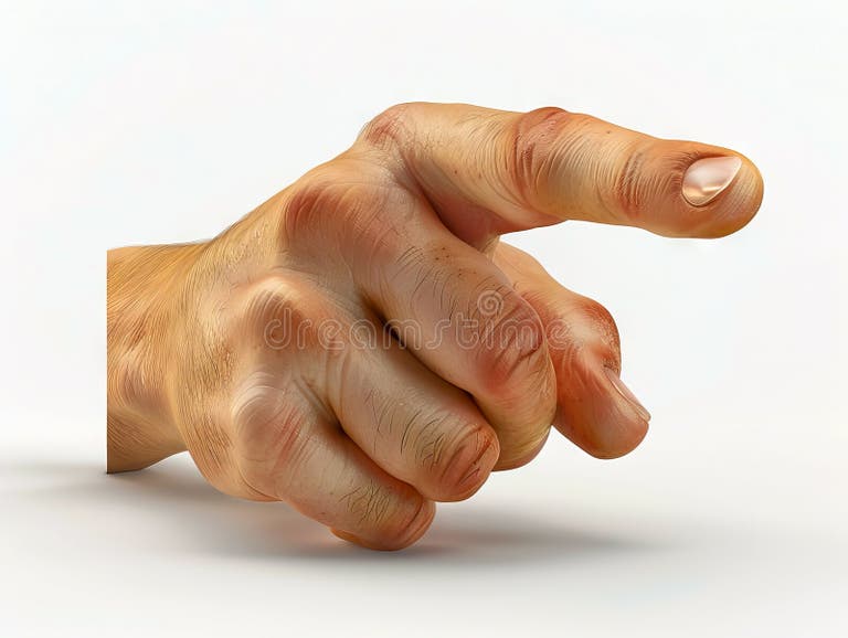 A Hand Pointing at the Camera Stock Illustration - Illustration of ...