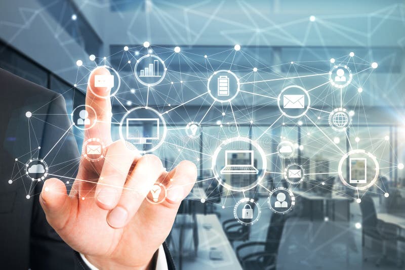 Web and future concept stock image. Image of analytics - 117125377