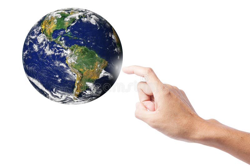 Hand Pointing on Earth Planet,photo of Earth from NASA Stock Photo ...