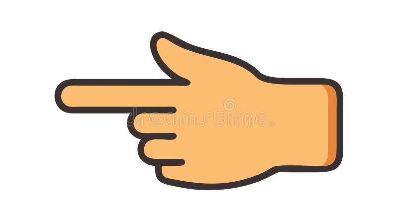 Finger Outline Stock Illustrations – 76,342 Finger Outline Stock ...