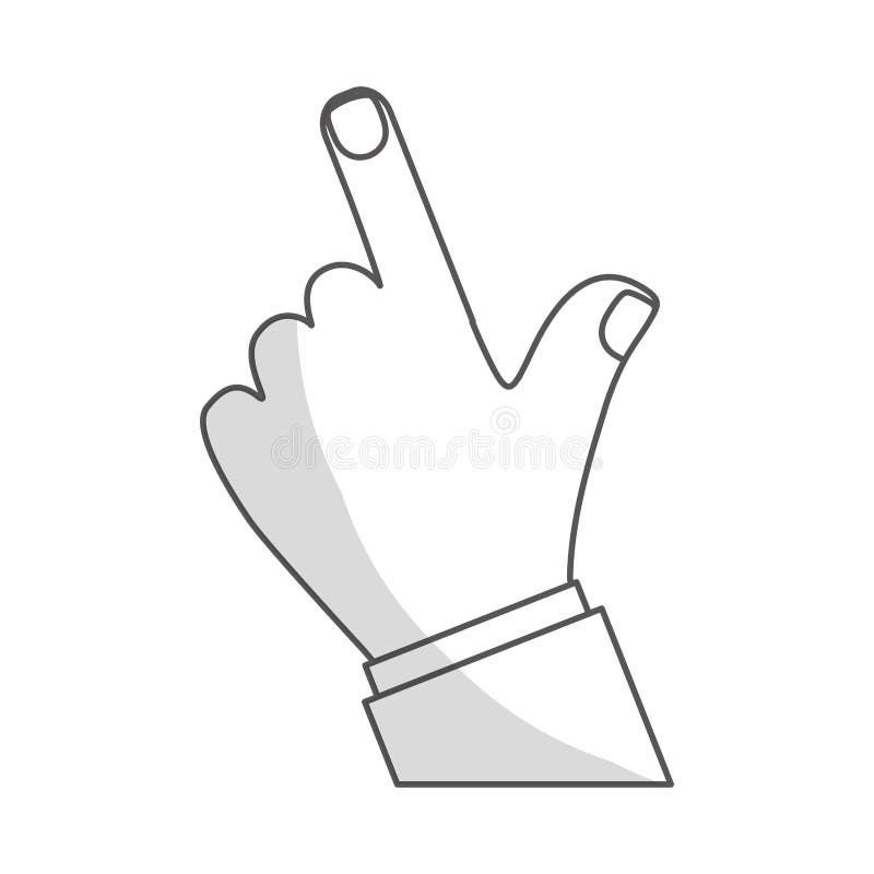 Hand pointing icon stock vector. Illustration of finger - 82210960