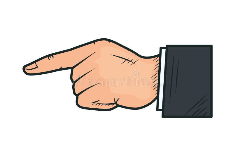 Man Pointing Icon in Filled, Thin Line, Outline and Stroke Style ...