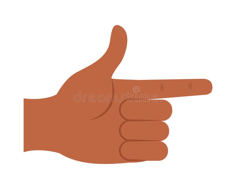 Hand pointing icon stock vector. Illustration of togetherness - 273232382