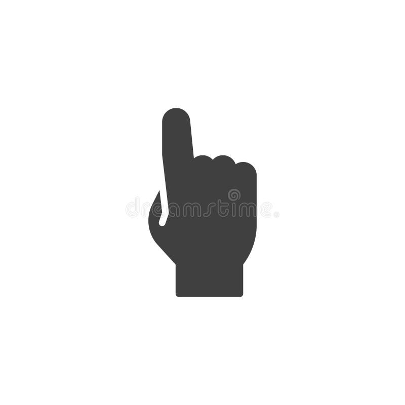 Finger Forward Pointing Stock Illustrations – 1,028 Finger Forward ...