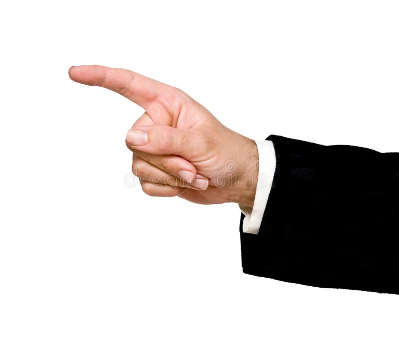 Hand pointing up stock image. Image of closeup, close - 11191991