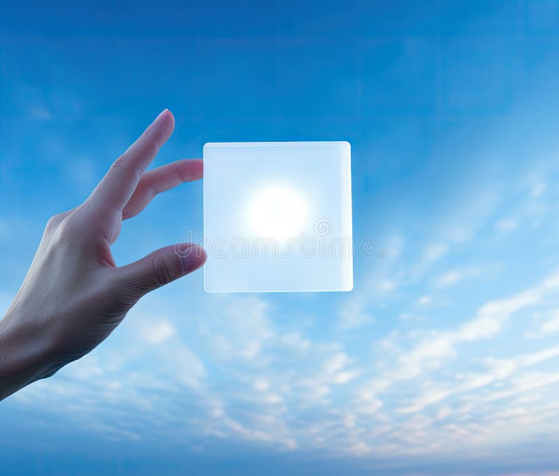 A Hand Pointing at a Touch Screen Stock Illustration - Illustration of ...