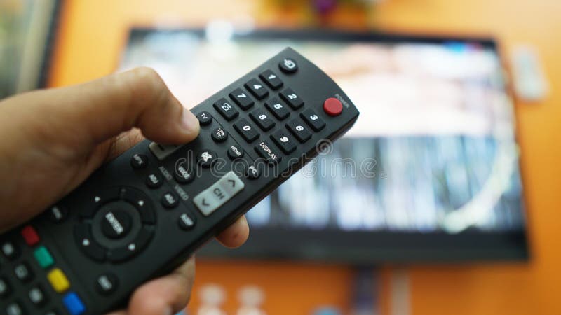 Tv remote stock image. Image of pointing, remote, control - 109966627