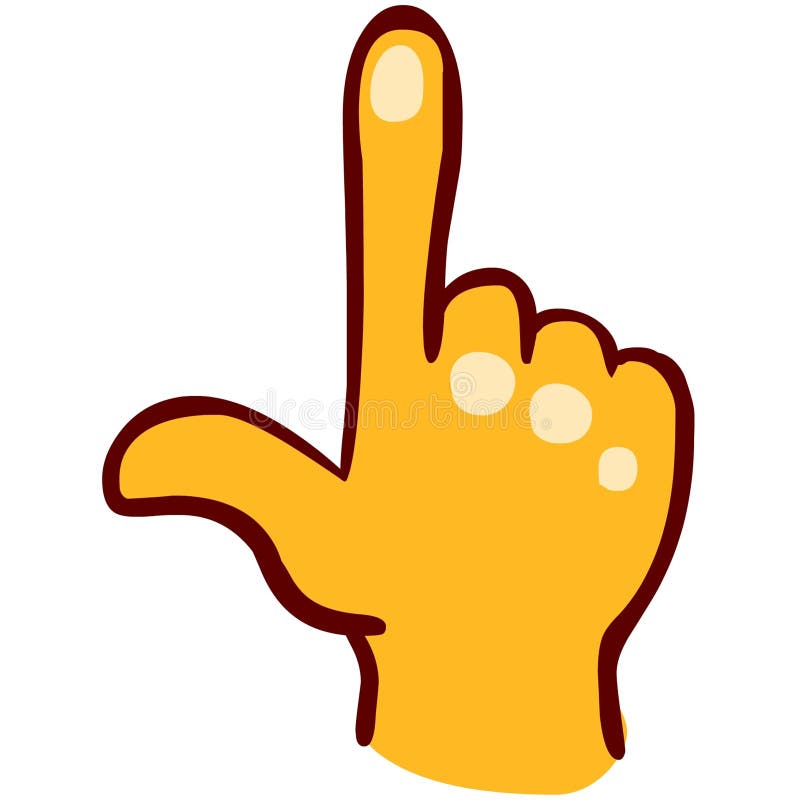 Point Finger Emoji Stock Illustrations – 417 Point Finger Emoji Stock ...