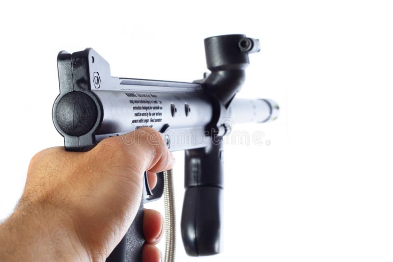 Hand Pointing A Weapon Stock Photography - Image: 5381162