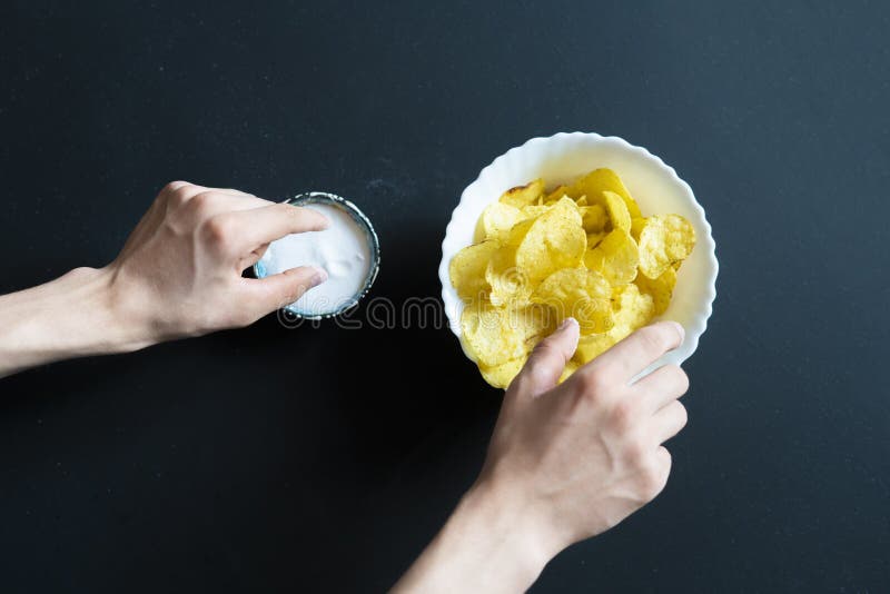 Salt pour from saltcellar stock image. Image of cuisine - 22049235