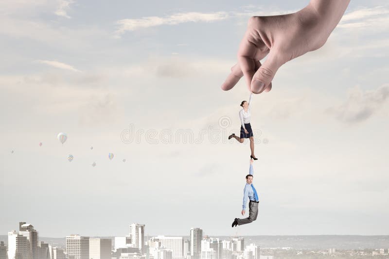 Hand of Power and Control . Mixed Media Stock Photo - Image of escape ...