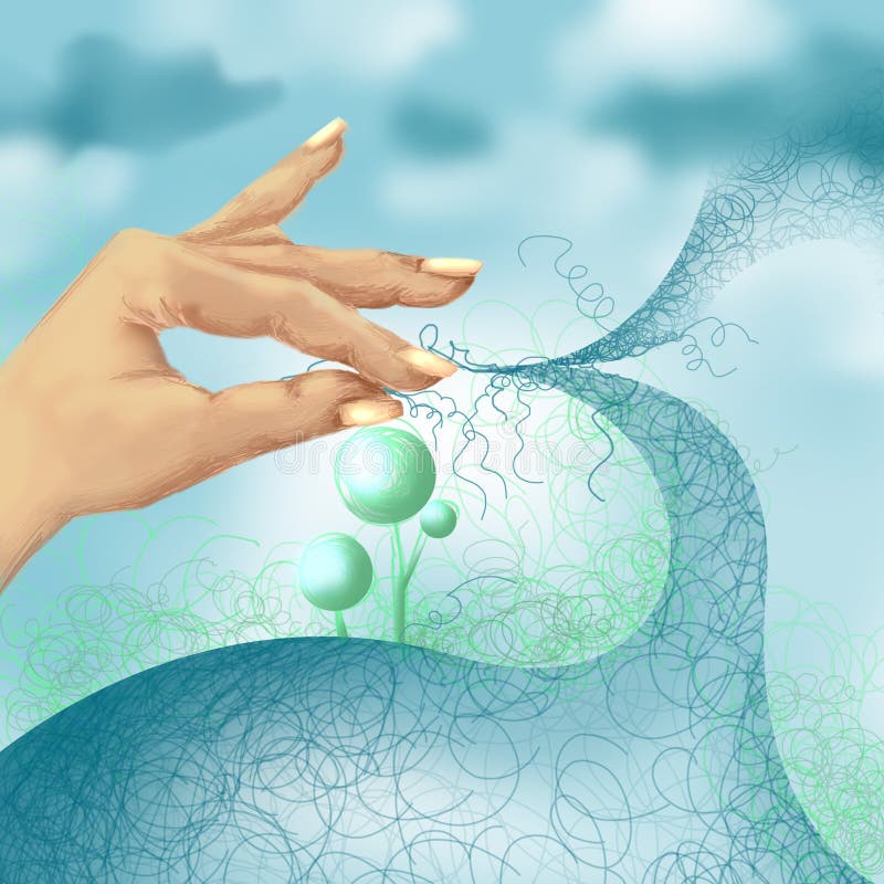 Hand...the Power of Creating and Frustrating Stock Illustration ...