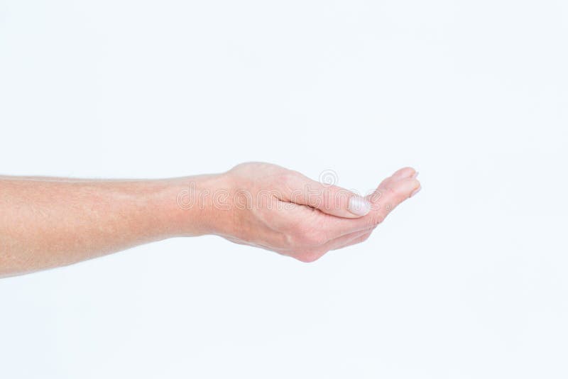 Hand presenting stock image. Image of person, sign, gesturing - 51657507