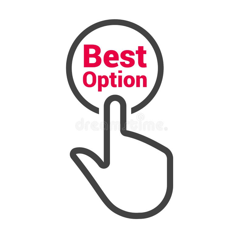 Best option choice stock illustration. Illustration of selection - 27566657 Best option choice stock illustration. Illustration of selection - 27566657