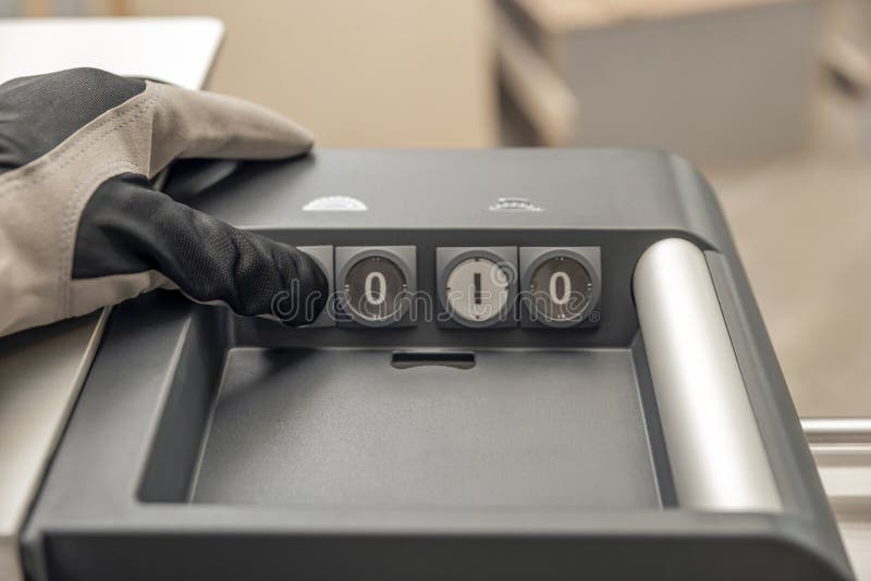 The Hand Presses the Big Red Button. the Concept of the Threat of ...