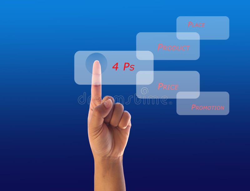 Hand Pressing Botton on Blue Screen Stock Image - Image of love, input ...