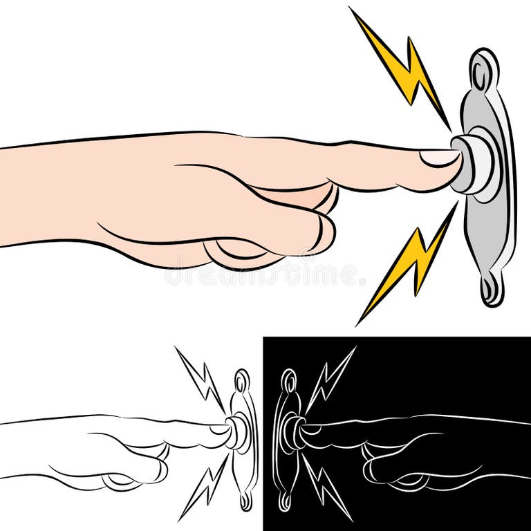 Cartoon Ringing Doorbell Stock Illustrations – 207 Cartoon Ringing ...