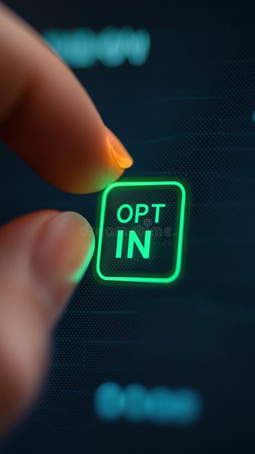 Hand Pressing Glowing Button, Inviting Action and Engagement Stock ...