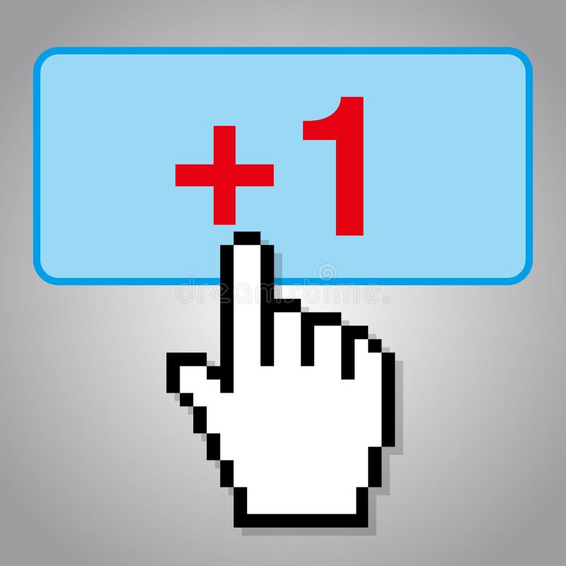 A Hand Pressing on an Elevator Button Stock Illustration - Illustration ...